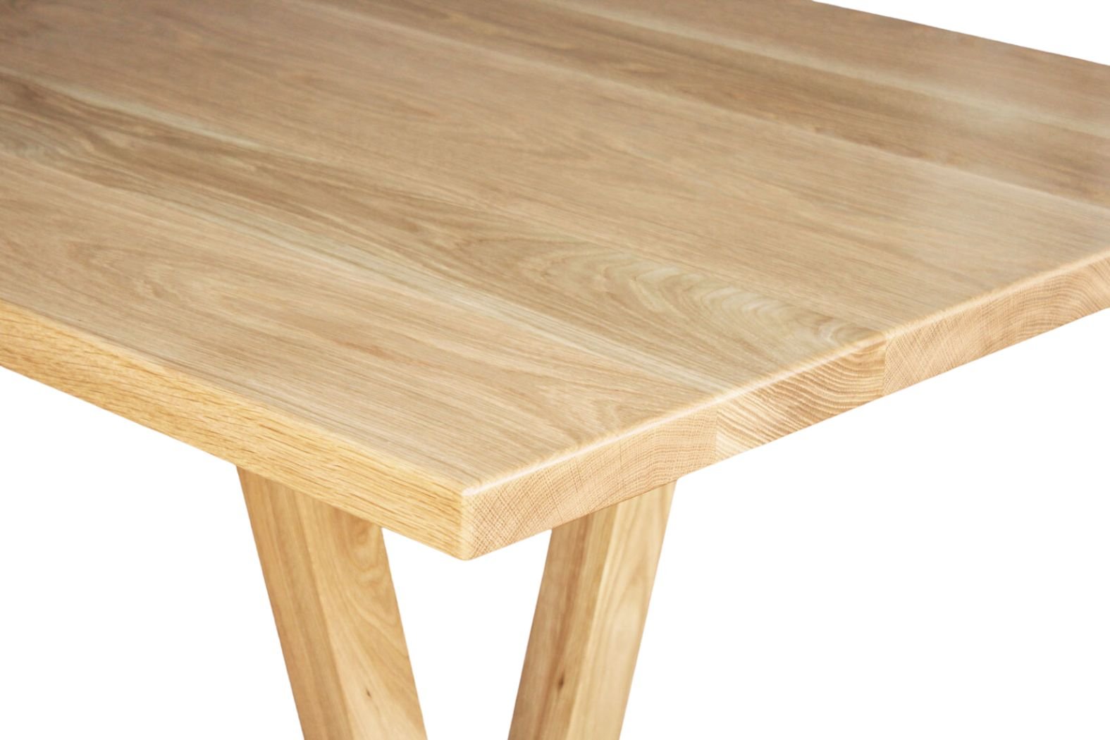 OUTSIDE THE BOX HANDCRAFTED TABLES — Solid White Oak Dining Table