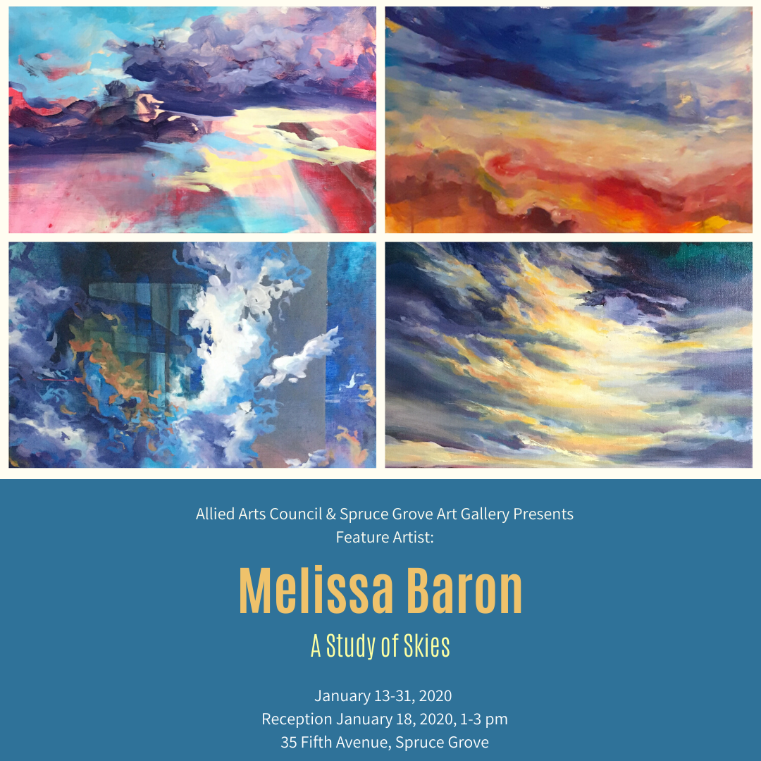 Feature Artist Melissa Baron Jan 13-31st — Allied Arts Council
