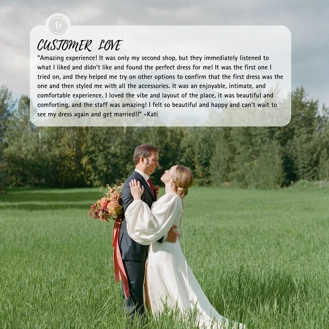Real Bride Friday | Gabrielle and Kyle — Bateau Bridal Boutique ...