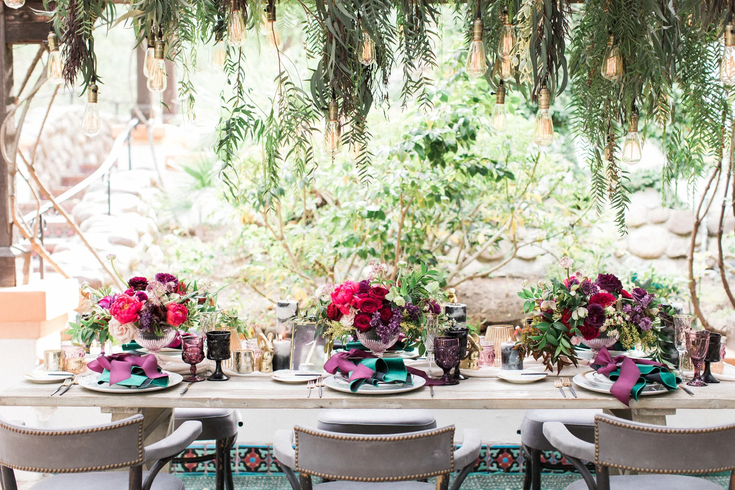 Midnight Garden Wedding Inspiration - Destination I Do Magazine ...