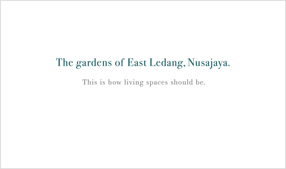 East Ledang — William Harald-Wong & Associates