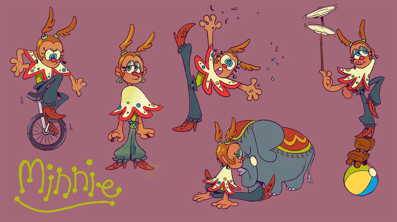 Character Design — Nora Meek