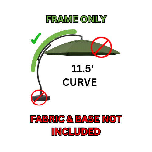 Sun Garden Replacement parts — SUN GARDEN USA Cantilever Umbrella