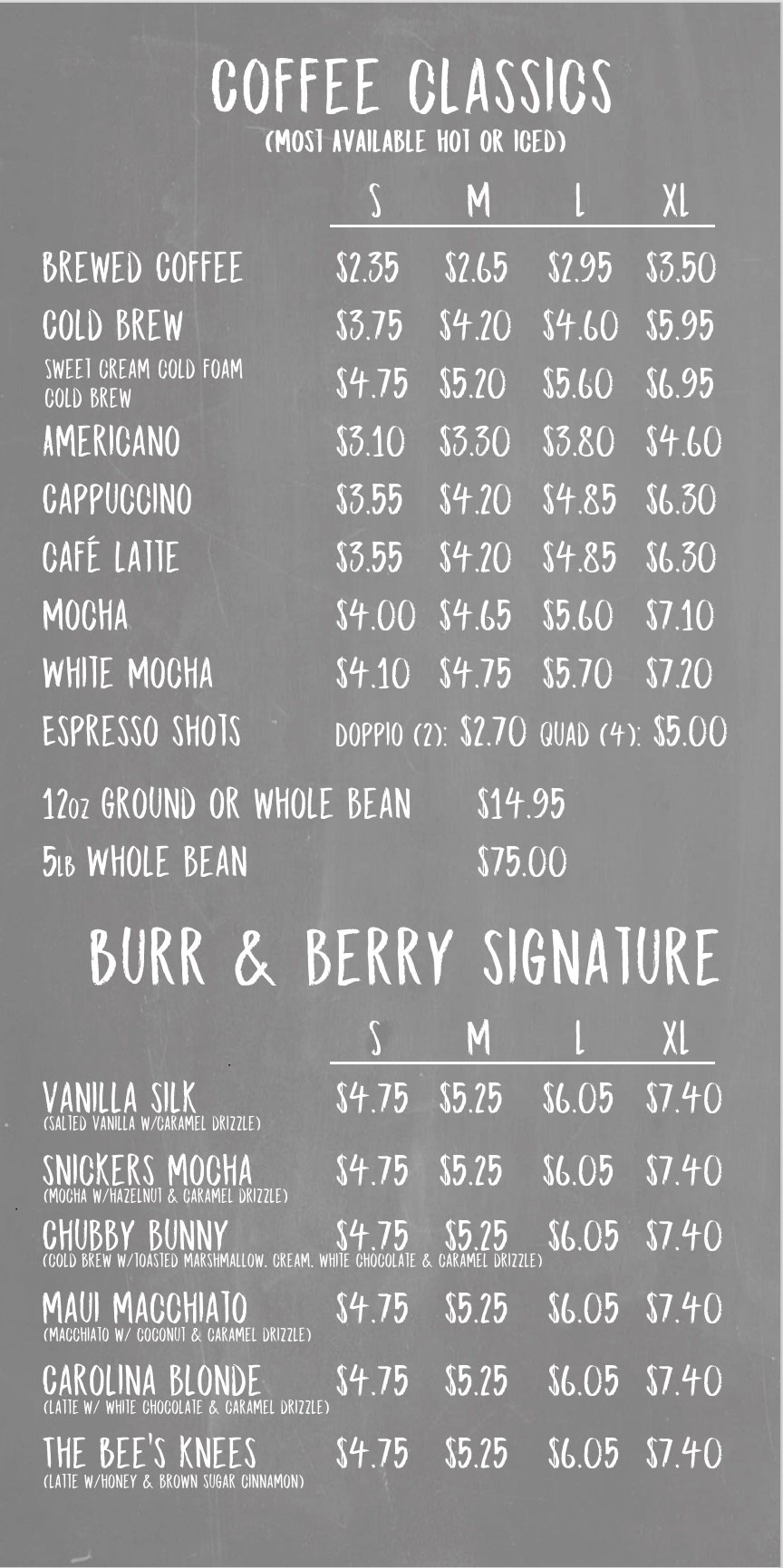 Burr & Berry Coffee