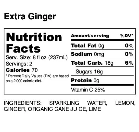 flavors — SoCo Ginger Beer