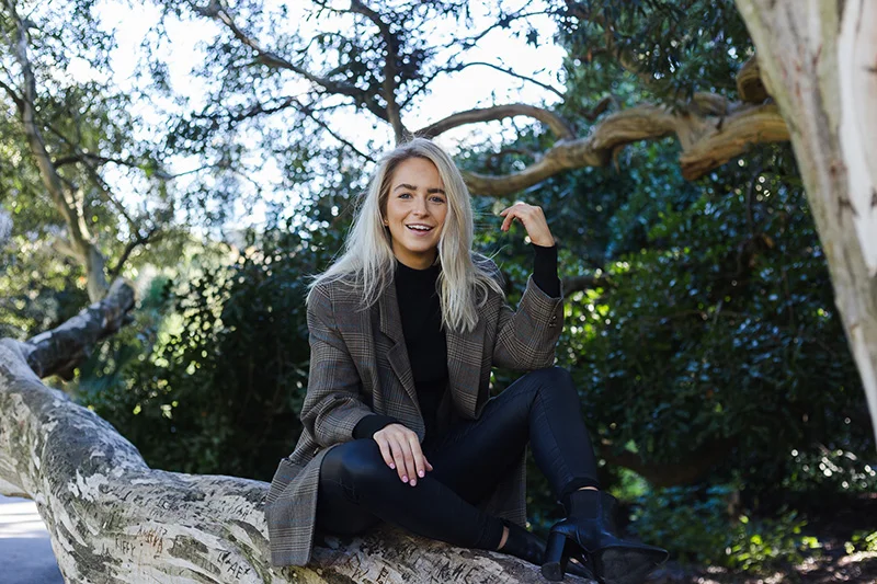 Portrait Photoshoot: Estera Pawlak, Royal Botanical Gardens, Melbourne ...
