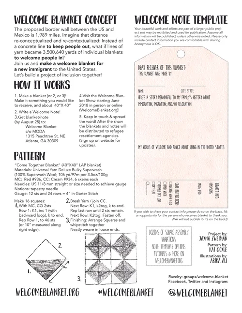 Printables — Welcome Blanket