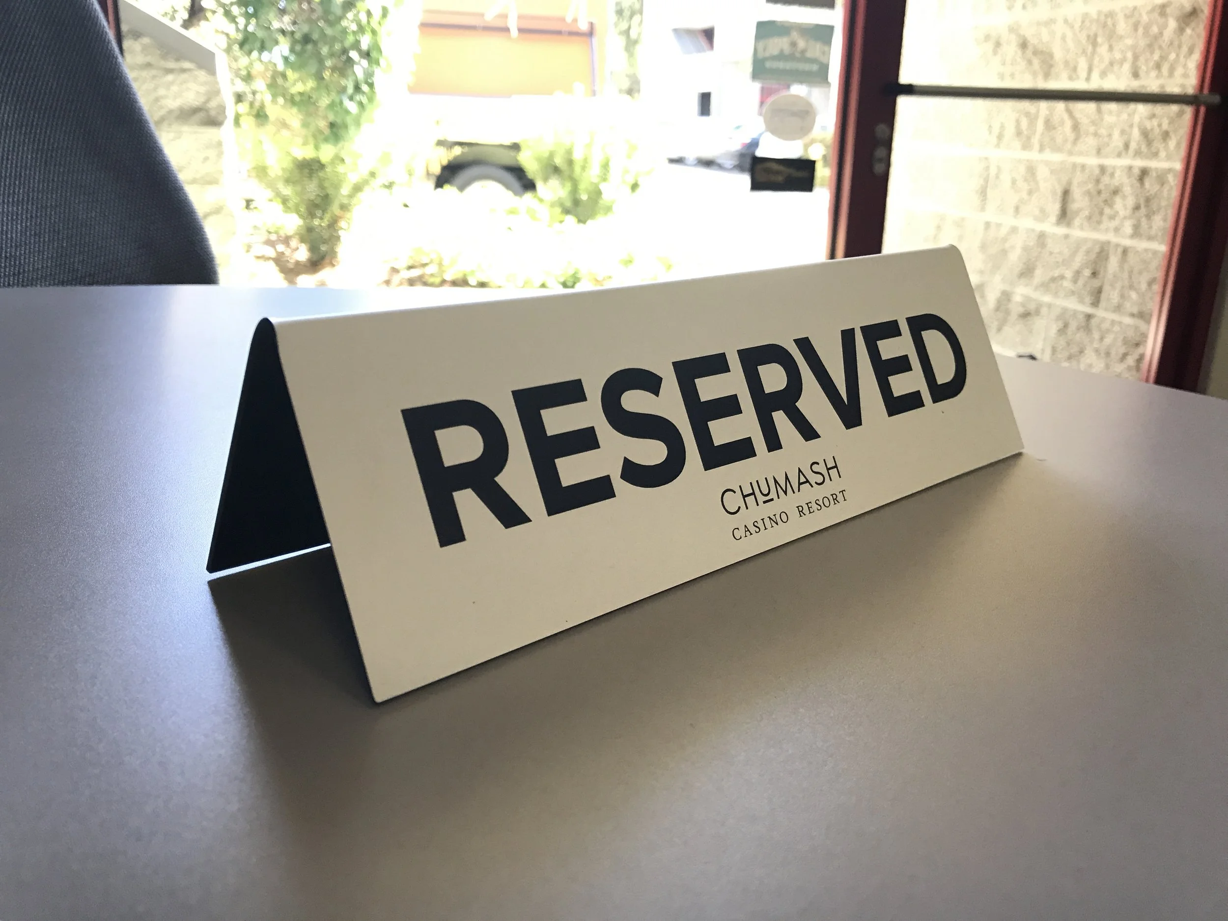 INTERIOR SIGNS — The Sign Place