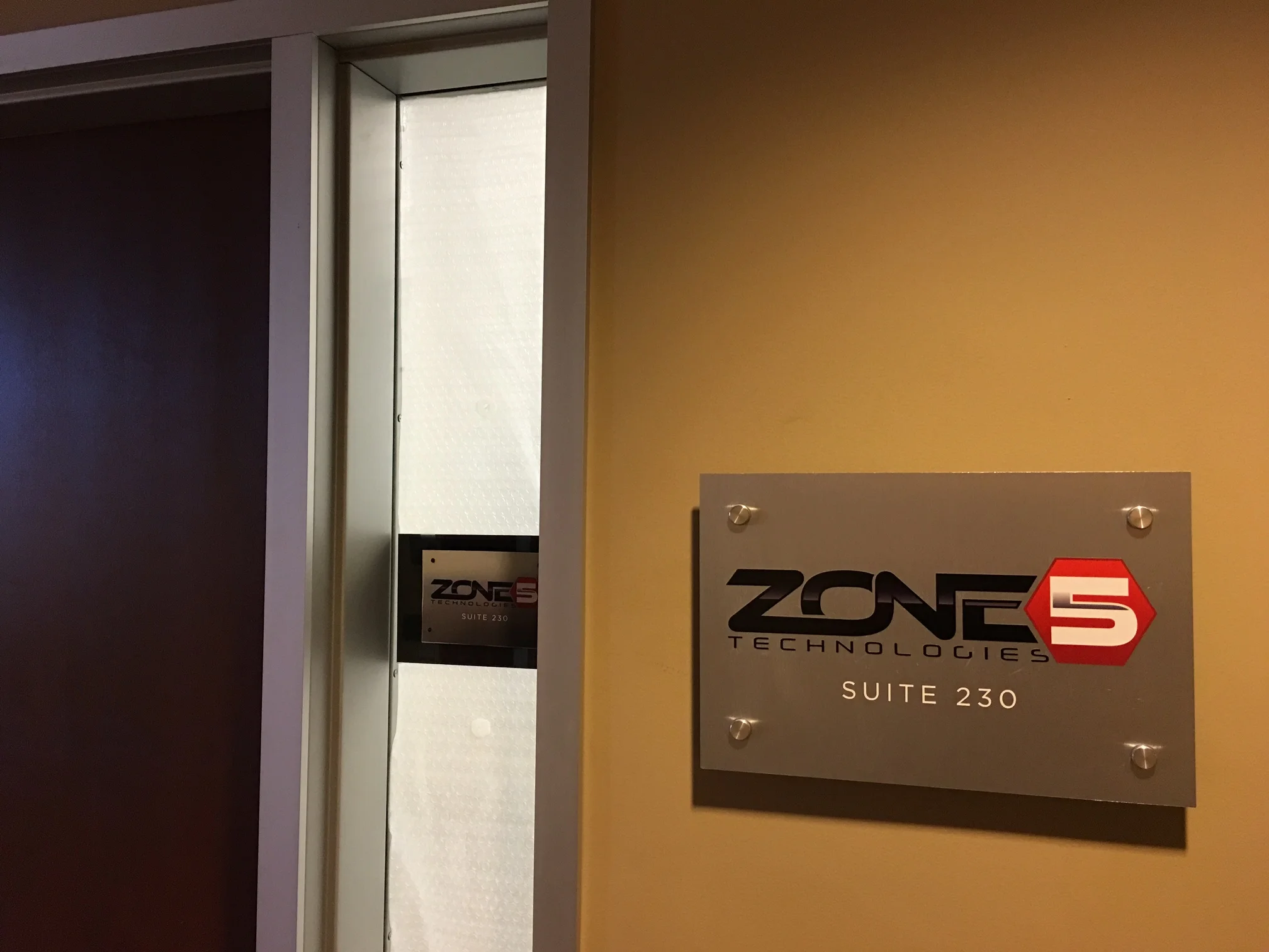 INTERIOR SIGNS — The Sign Place