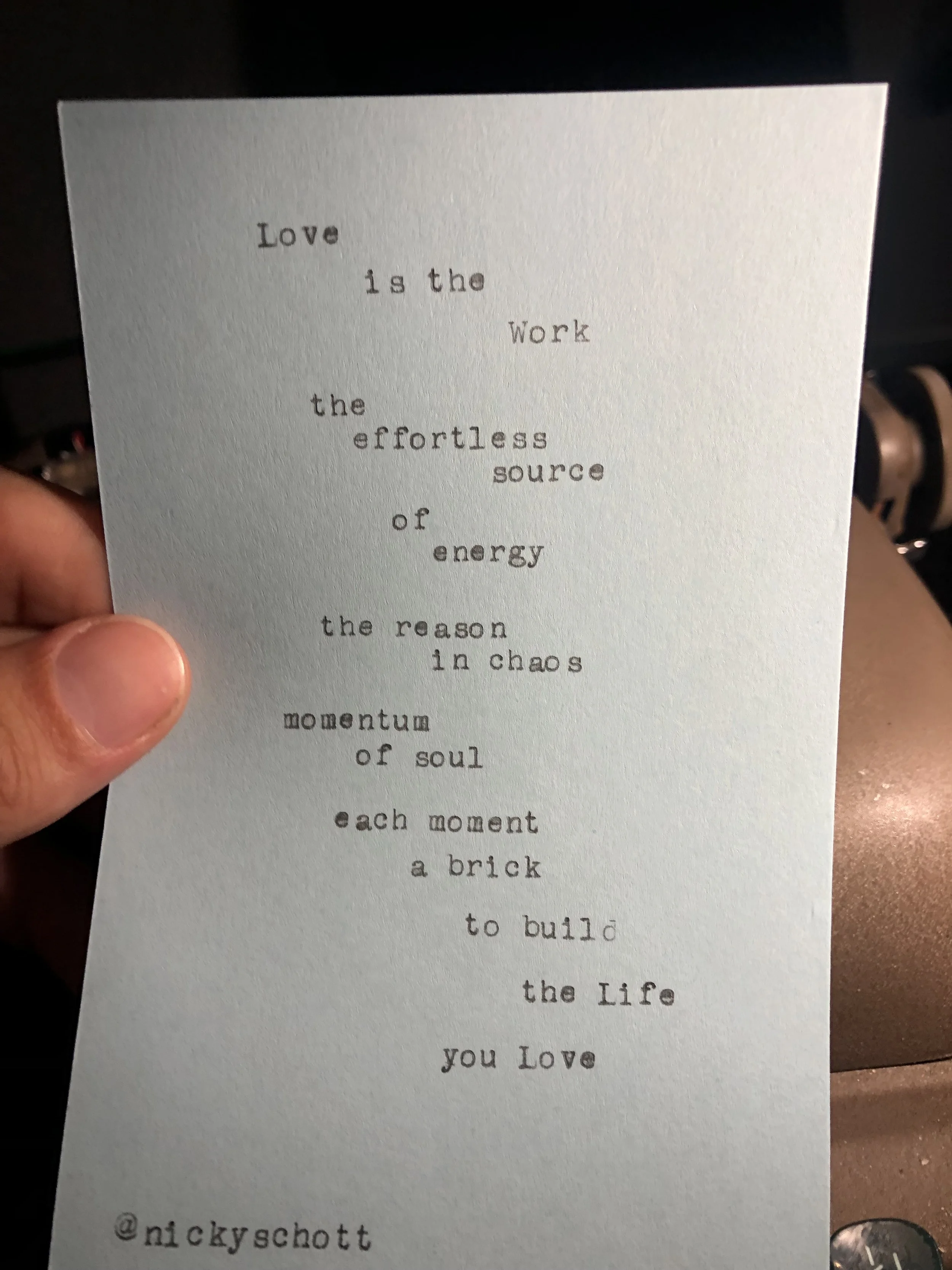 ghost form — nicky schott