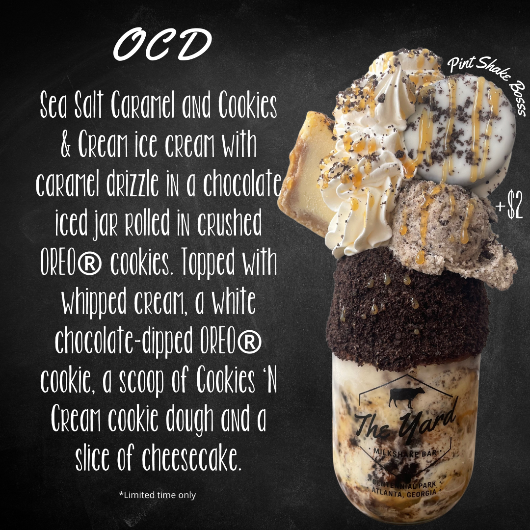 Atlanta Menu — The Yard Milkshake Bar - As seen on Shark Tank