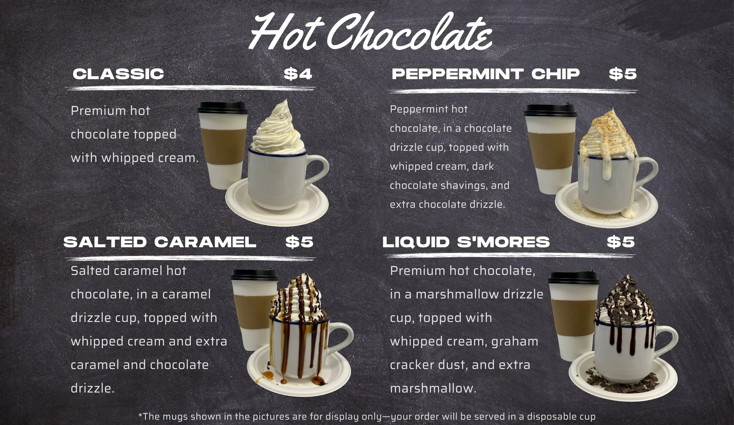 Charlotte, NC Menu — The Yard Milkshake Bar - As seen on Shark Tank