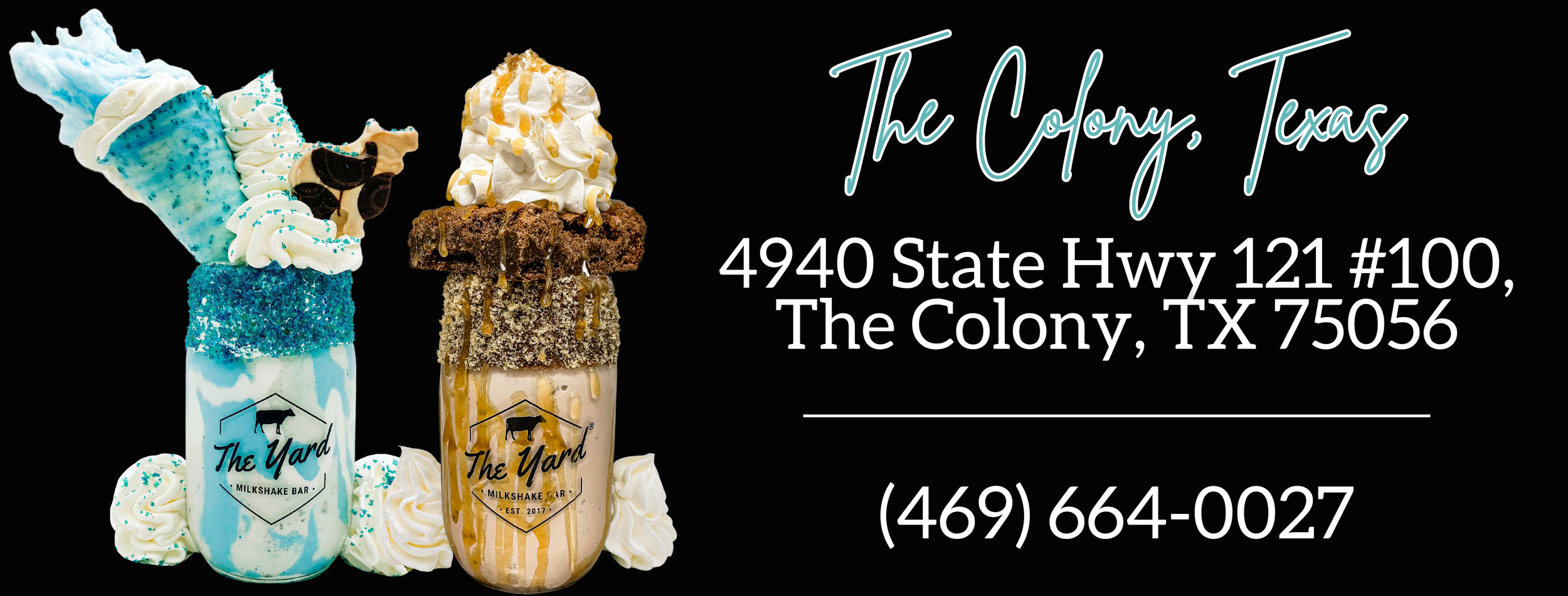 The Colony, TX Contact — The Yard Milkshake Bar - As seen on Shark Tank