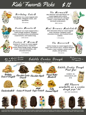 Charlotte, NC Menu — The Yard Milkshake Bar - As seen on Shark Tank