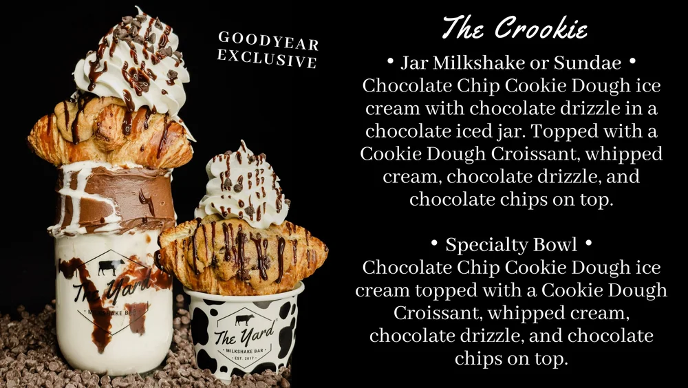 Goodyear, AZ Menu — The Yard Milkshake Bar - As seen on Shark Tank
