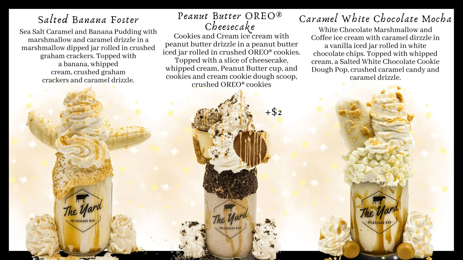 Denver Menu — The Yard Milkshake Bar - As seen on Shark Tank