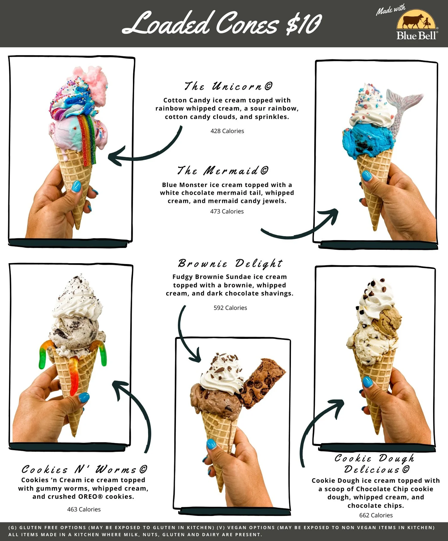 Phoenix, AZ Menu — The Yard Milkshake Bar - As seen on Shark Tank