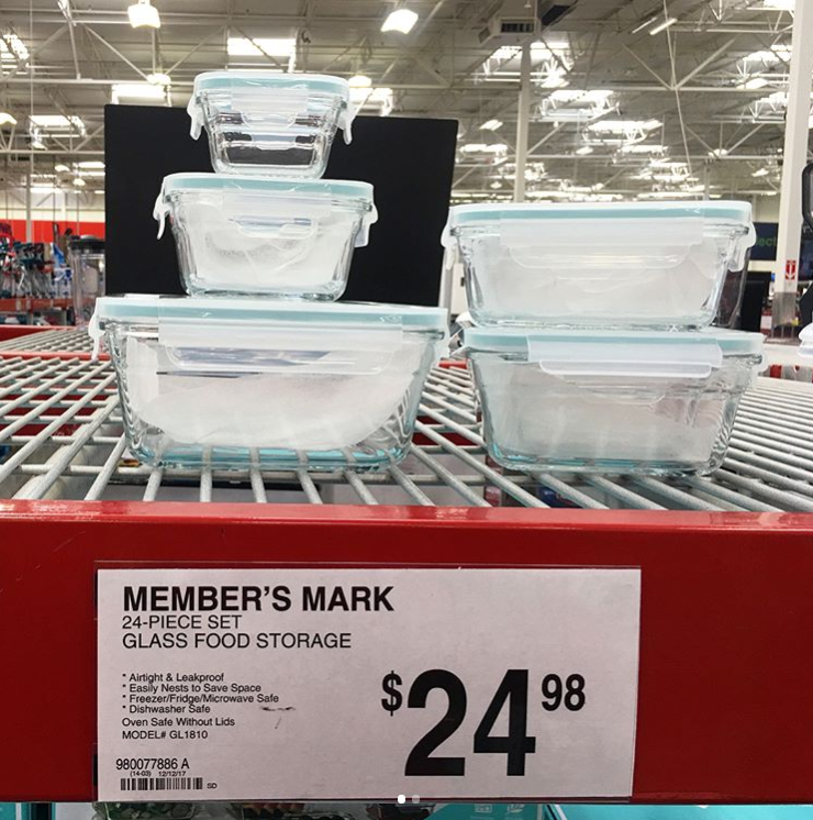 Glass Food Storage — Sam's Simple Savings