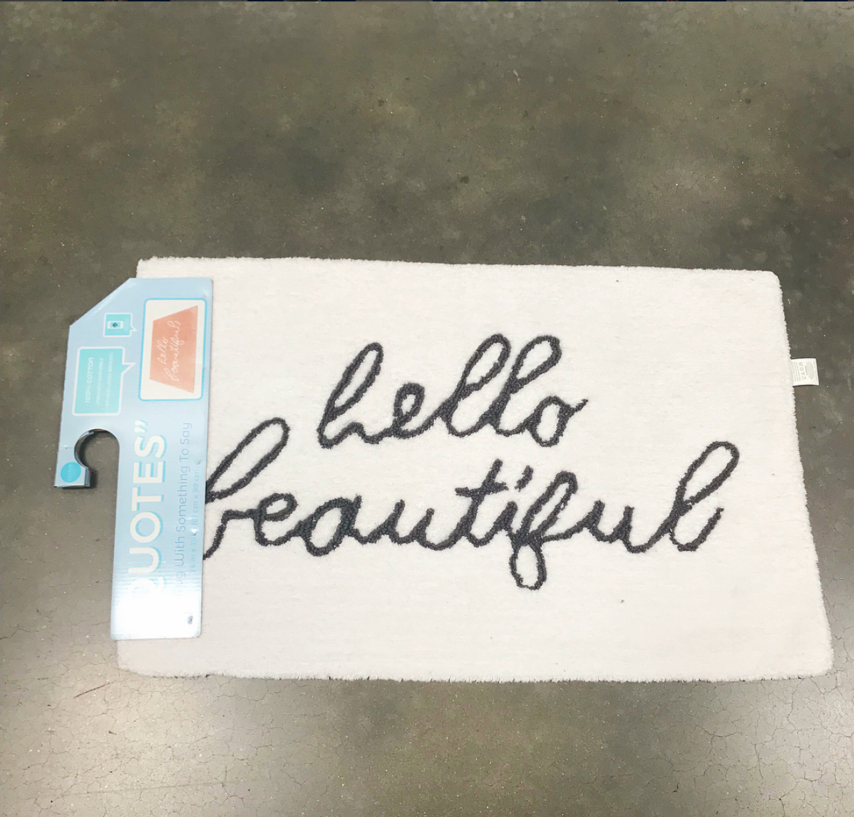 Phrase Bath Rugs - $14.98 — Sam's Simple Savings