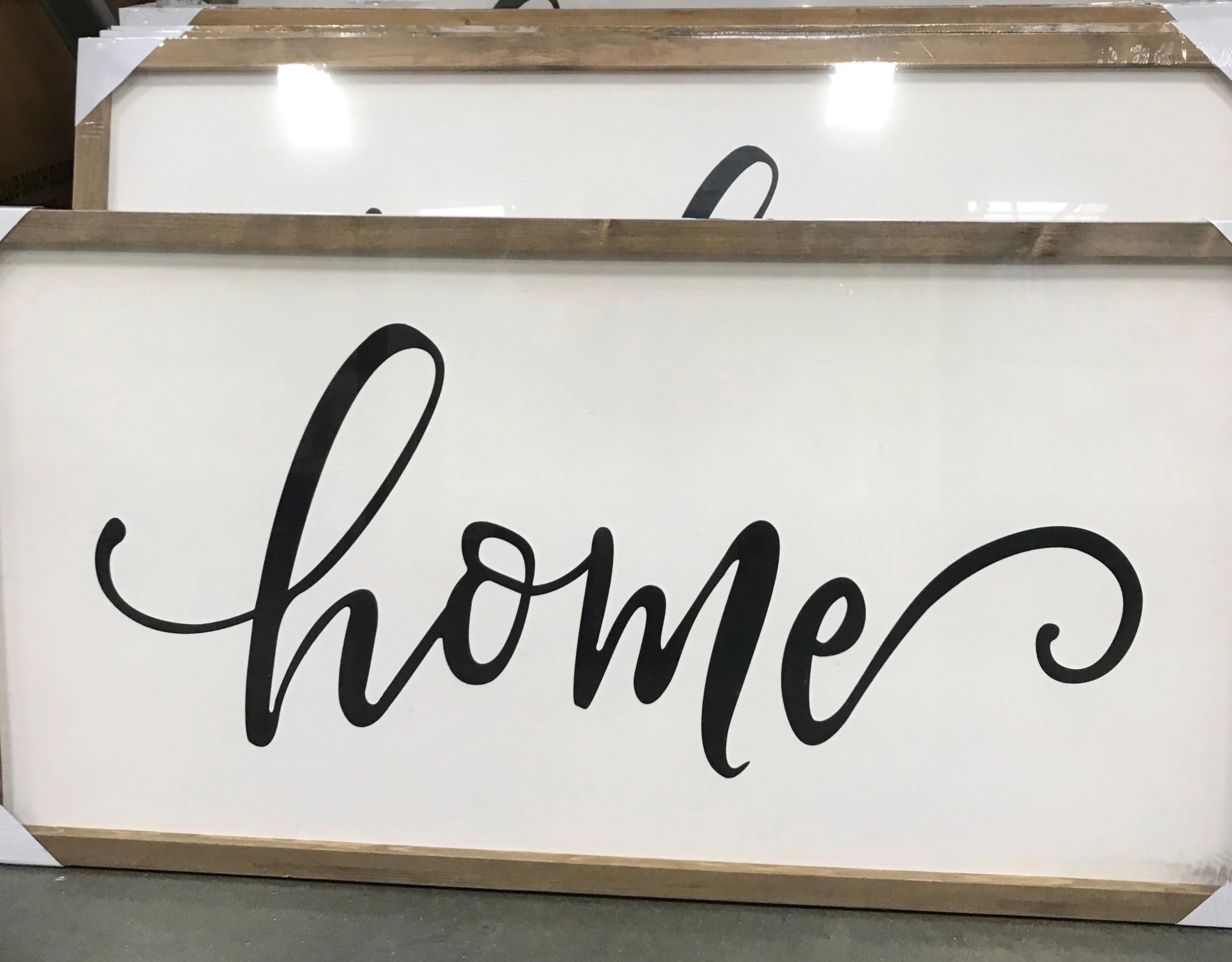 Giant Farmhouse Signs at Sam's Club! — Sam's Simple Savings