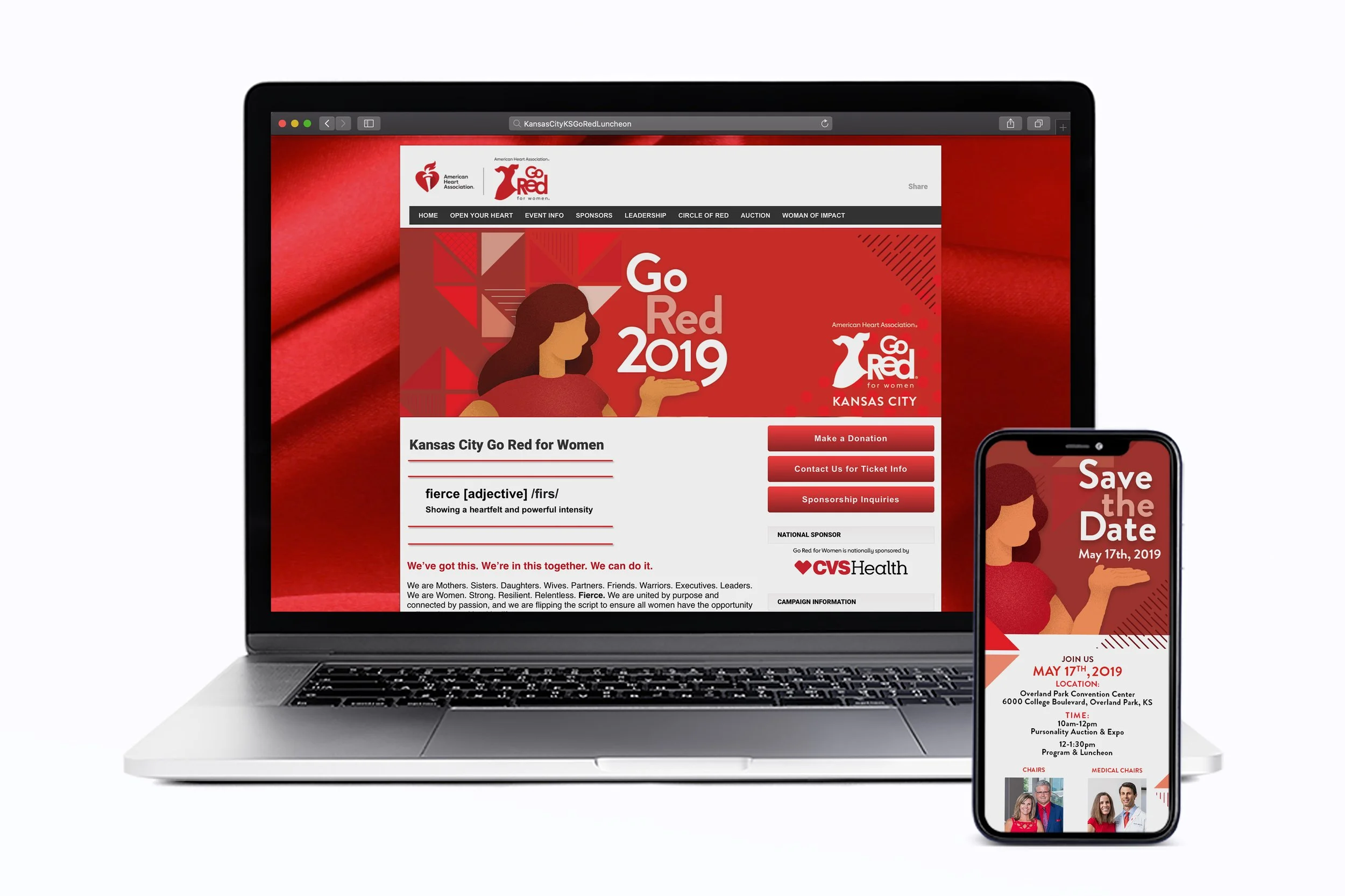 Go Red for Women — Steven J Bolds