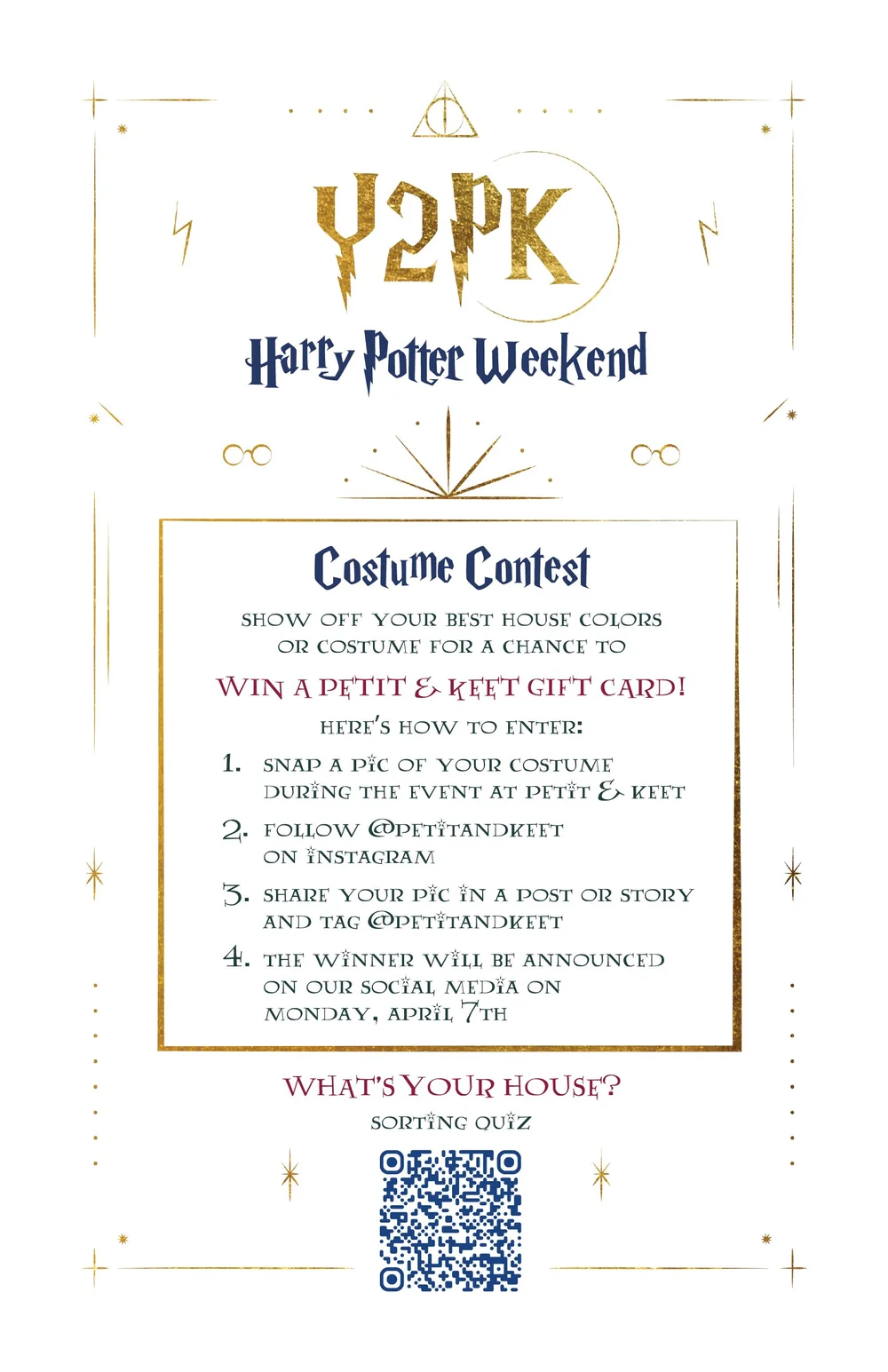 Harry Potter Weekend — Petit & Keet | Upscale Dining & Bar in Little ...