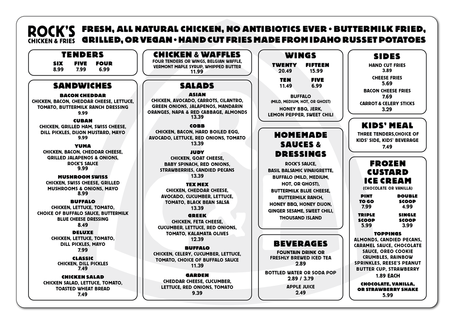 Rocks Chicken & Fries