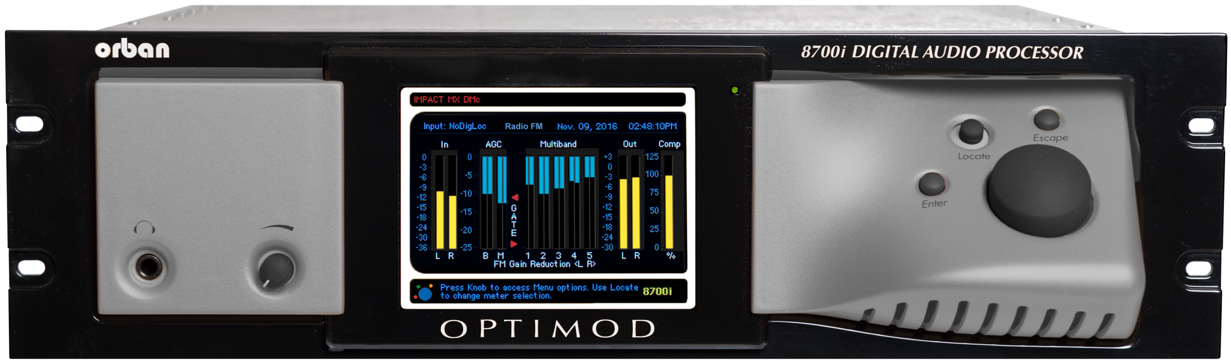 OPTIMOD 8700i Audio Processor for FM, digital radio and streaming — Orban