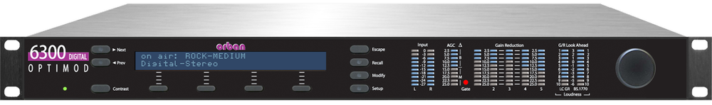 OPTIMOD 6300 Audio Processor - Overview — Orban
