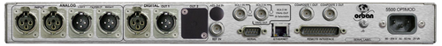 Specifications OPTIMOD 5500i Audio Processor — Orban