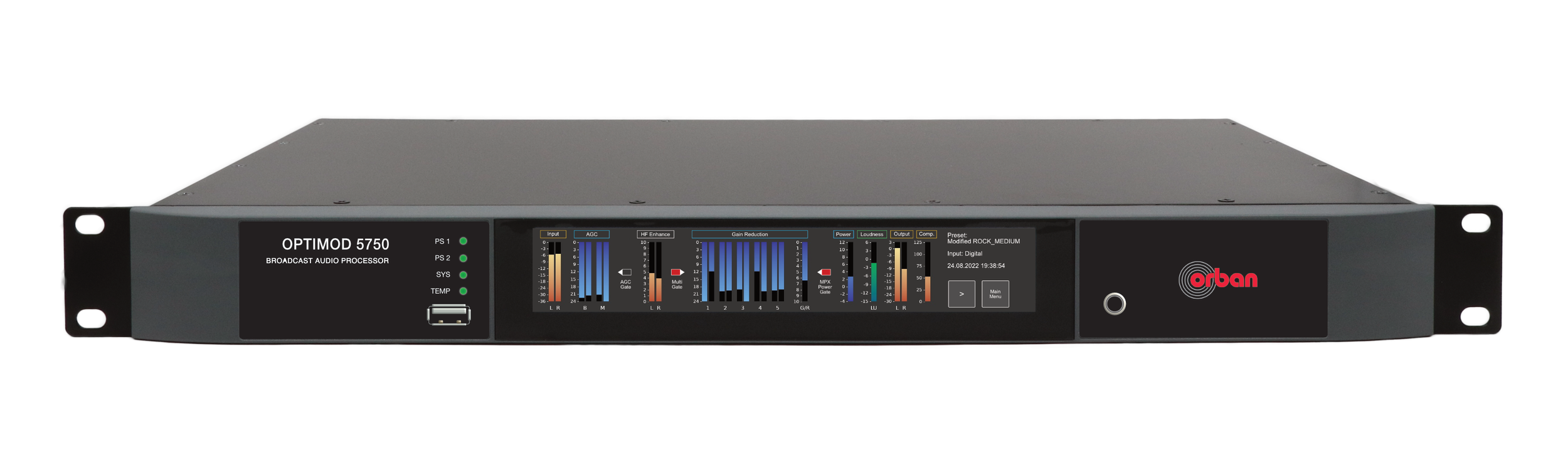 OPTIMOD 5750 Audio Processor - Overview — Orban