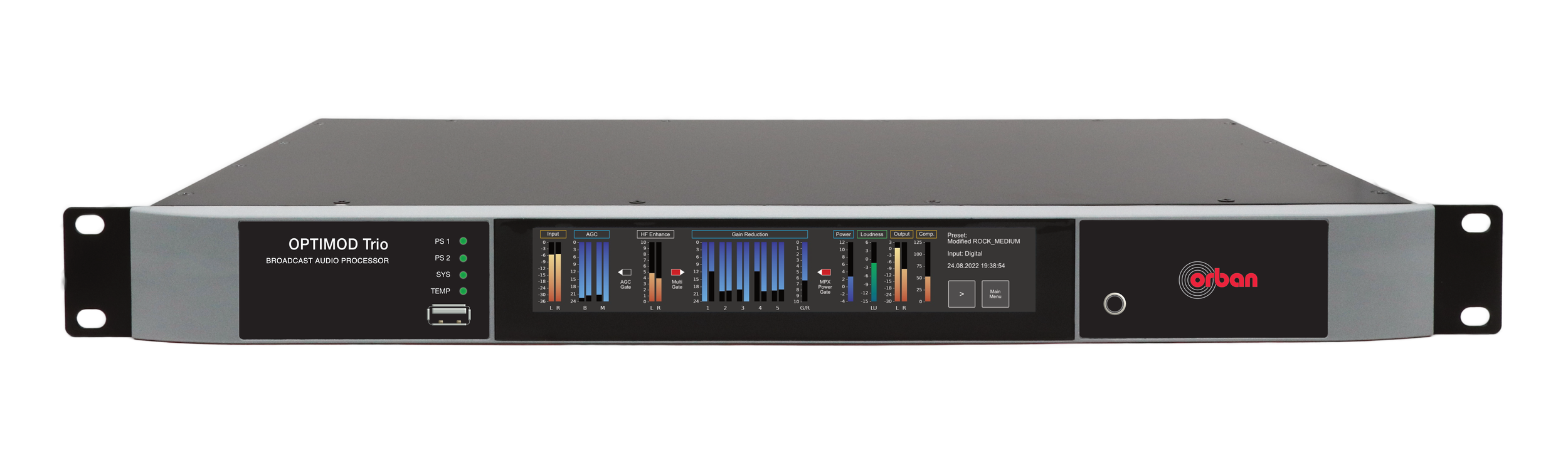 OPTIMOD Trio Audio Processor - Overview — Orban