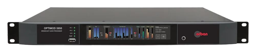 OPTIMOD 5950 Audio Processor - Overview — Orban