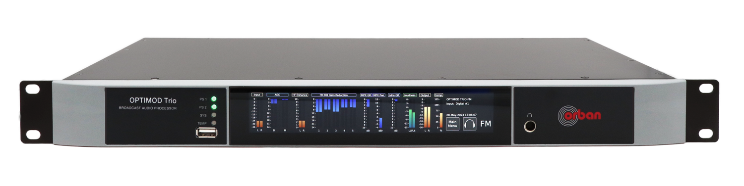 OPTIMOD Trio Audio Processor - Overview — Orban