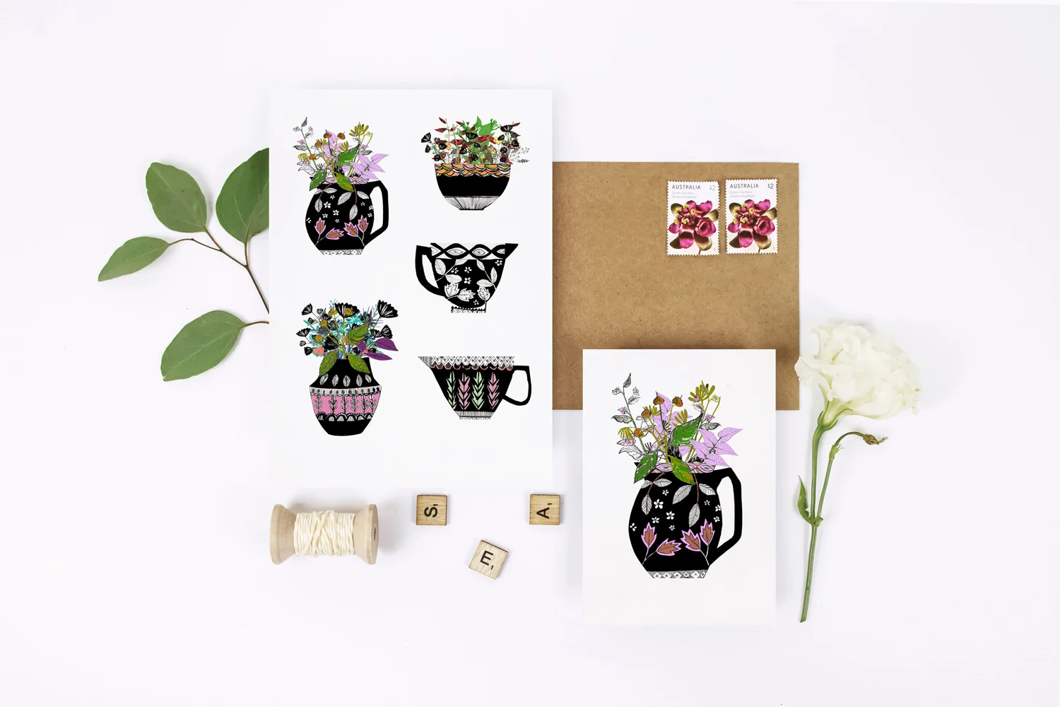 Mary's House Designs Art, cards and gifts.