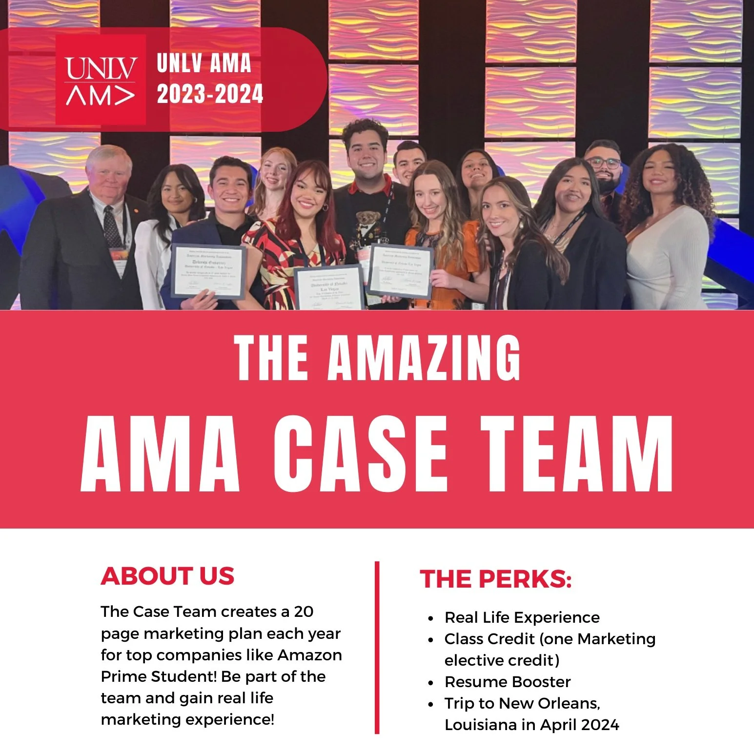 Case Competition — UNLV | AMA