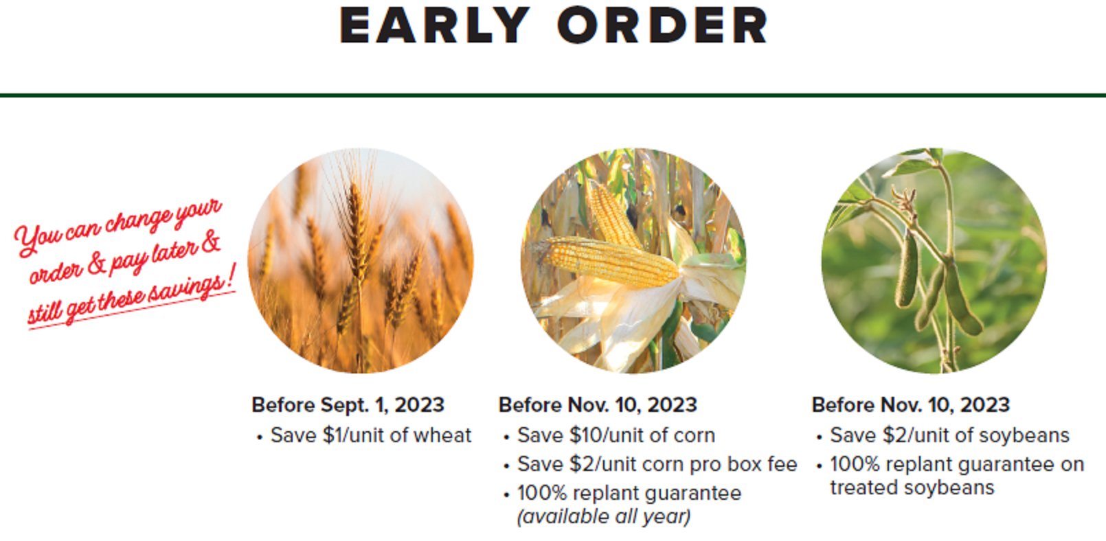 Financing — Seed Genetics Direct