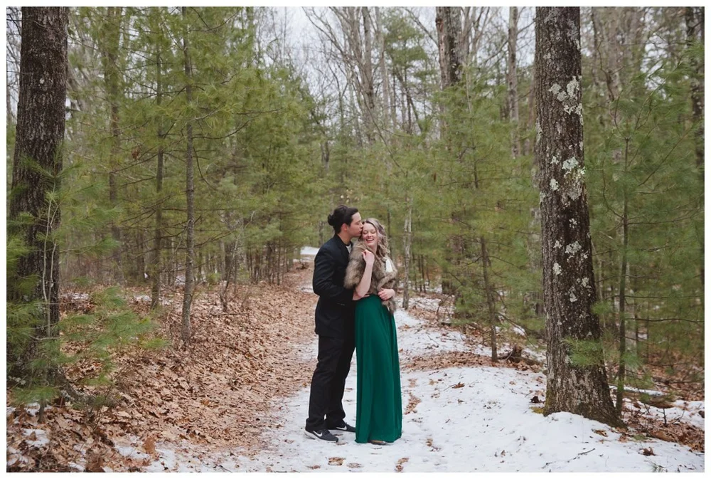 Walden Pond Engagement Session