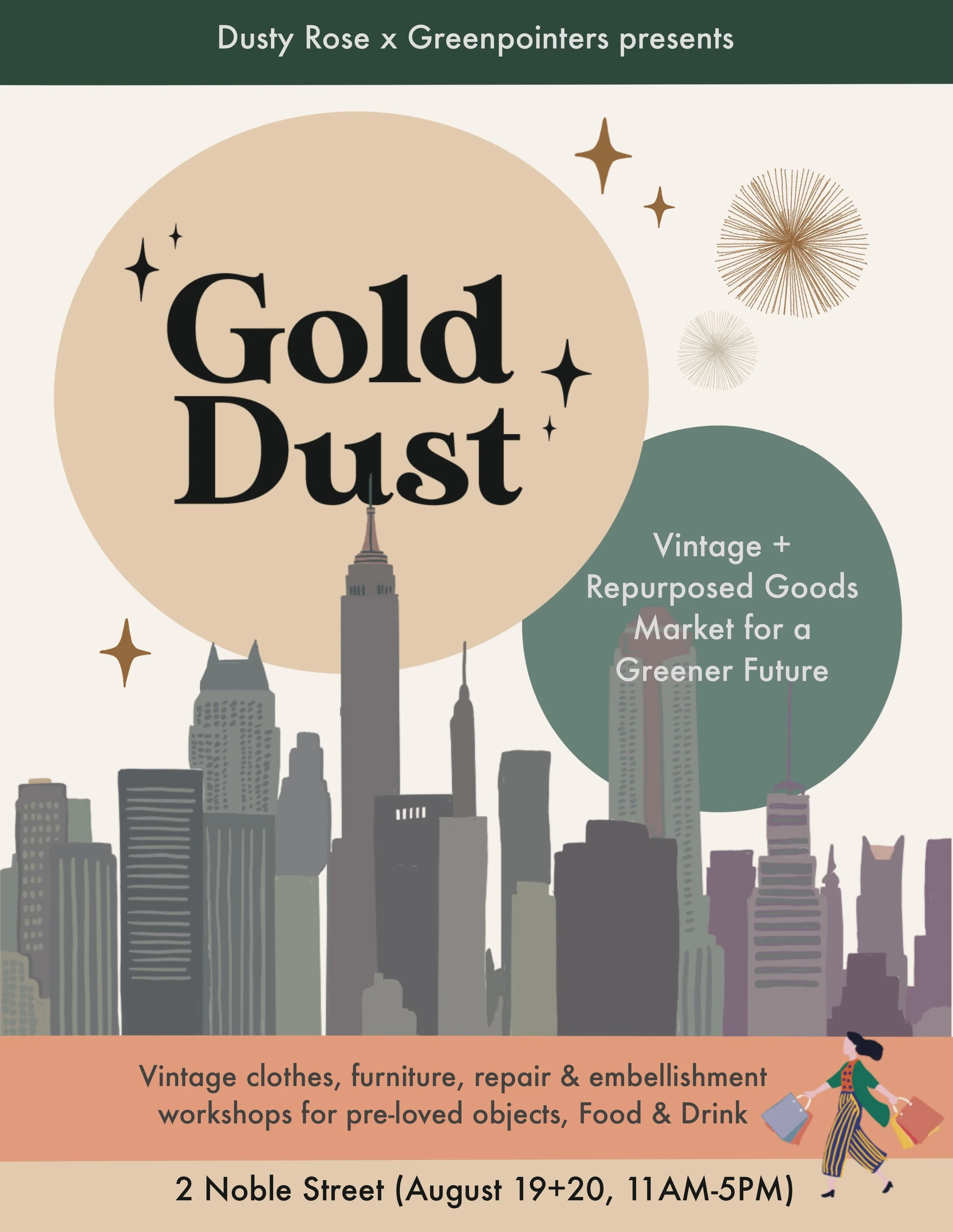GOLD DUST — Dusty Rose Vintage