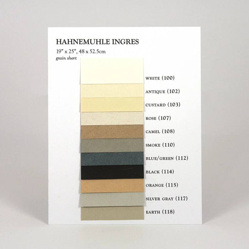 Hahnemuhle Ingres — Colophon Book Arts Supply