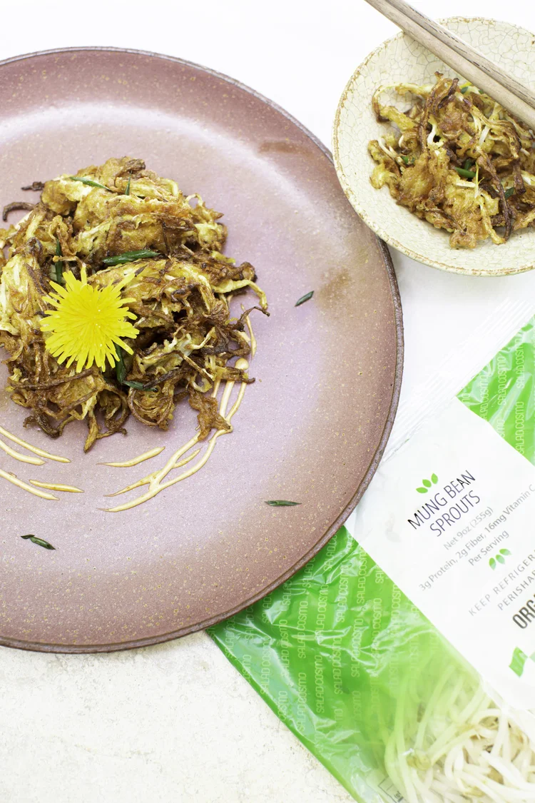 Crispy Curried Bean Sprouts — Salad Cosmo USA
