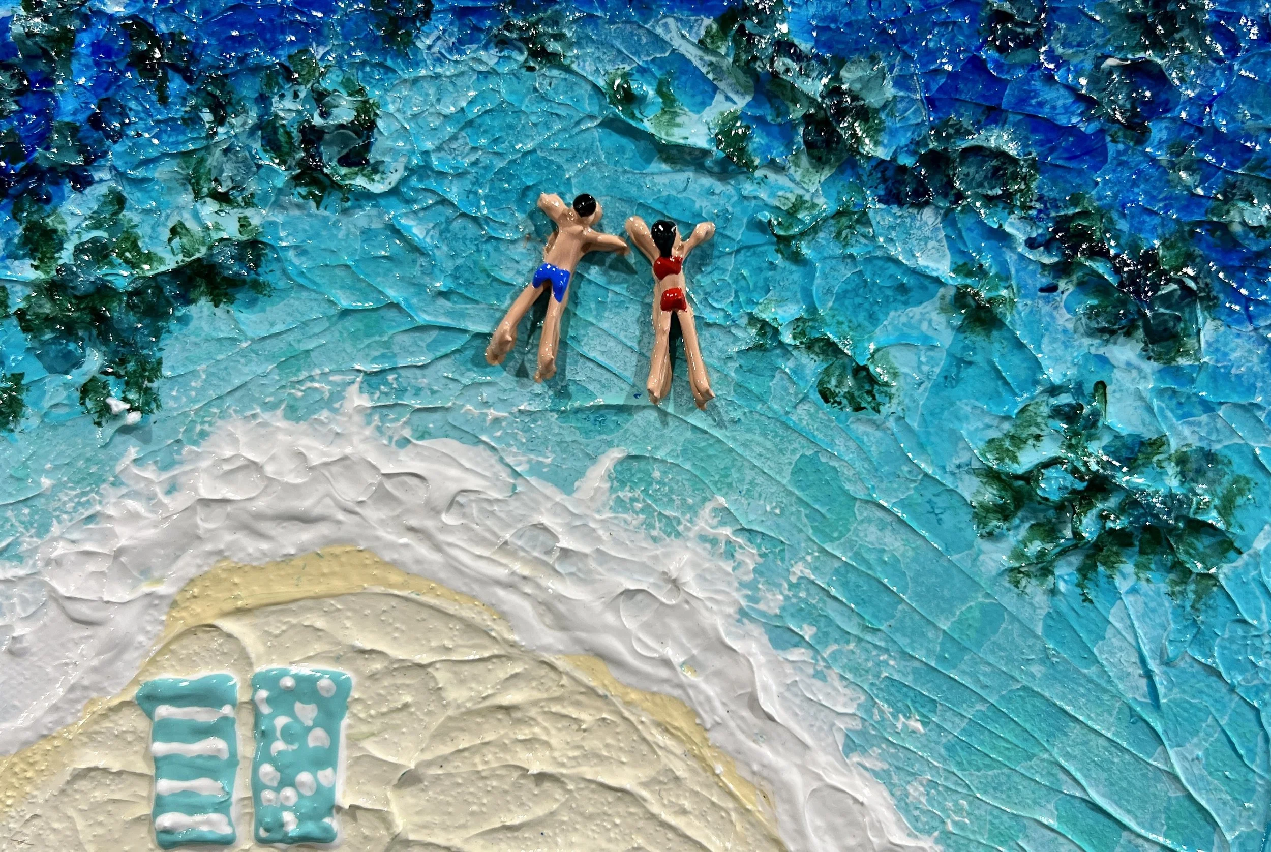 Time For Us VIII 18cm X 13cm Elizabeth Langreiter
