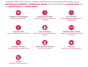 My Account — Client Service Management
