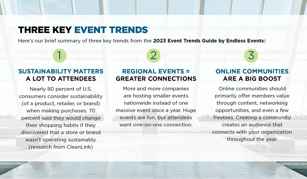 Three Key Event Trends + A Sticky Idea — RCMA