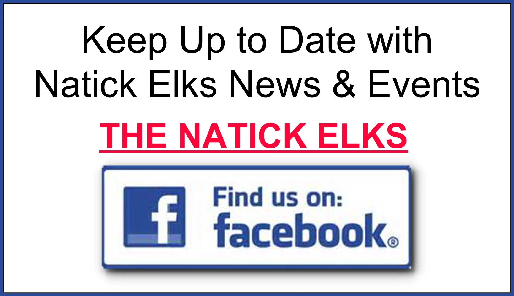 The Natick Elks Lodge #1425