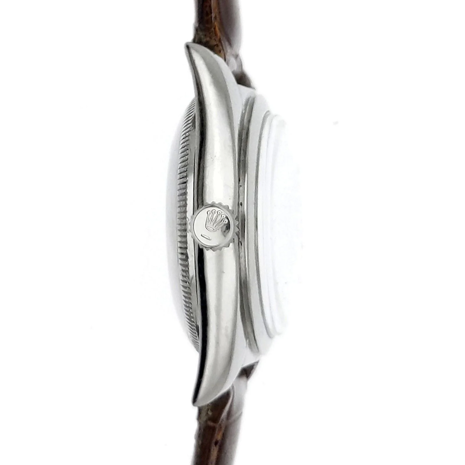 ROLEX Rolex Bubble Back Ref 2940 Explorer Black Dial 1940's Vintage ...