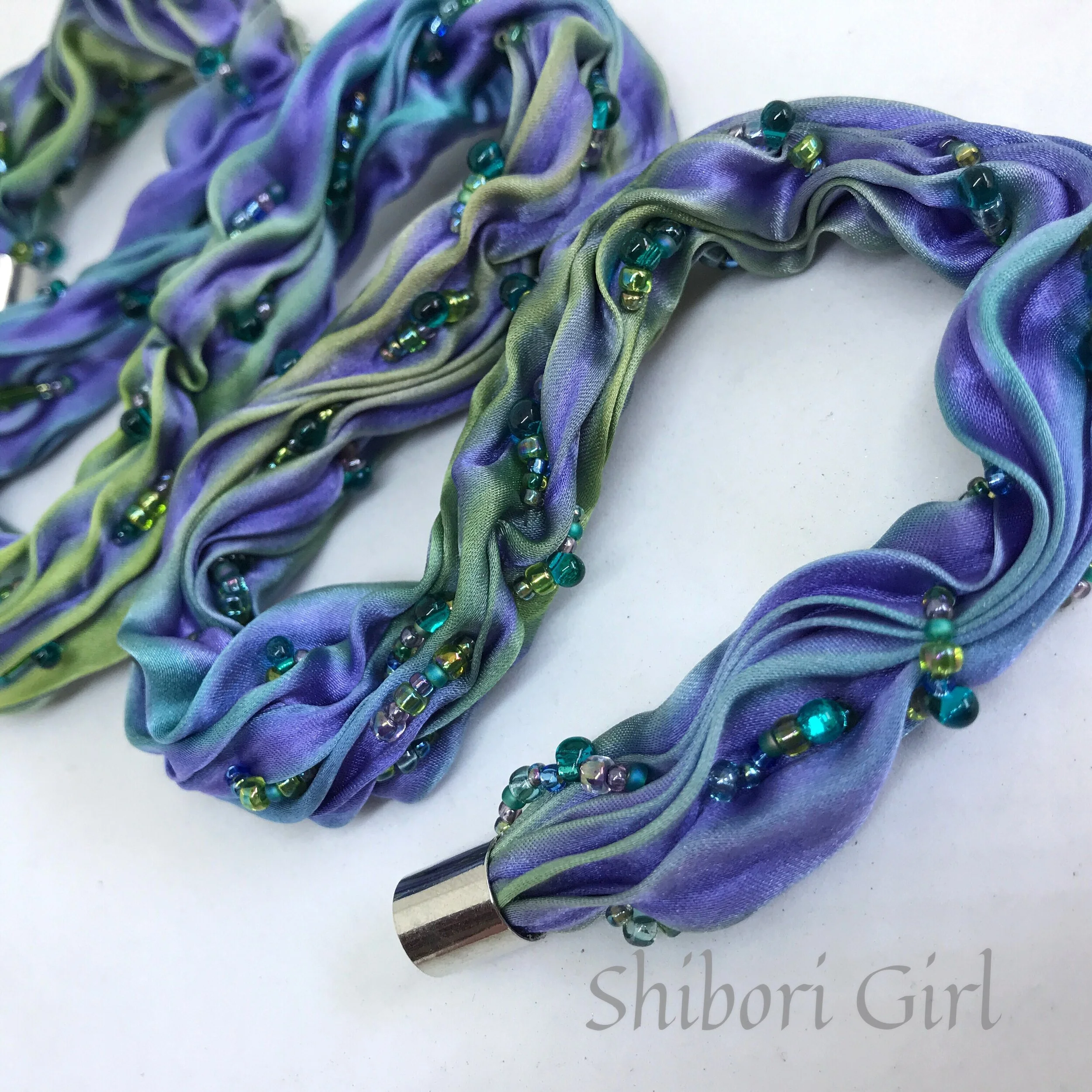 Silk Shibori Ribbon Scrap Bags — Shibori Girl Studios