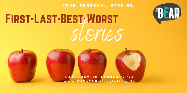 THE bEAR true stories, told live in Berlin — THE bEAR