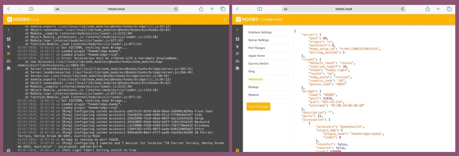 The best way to set up Homebridge