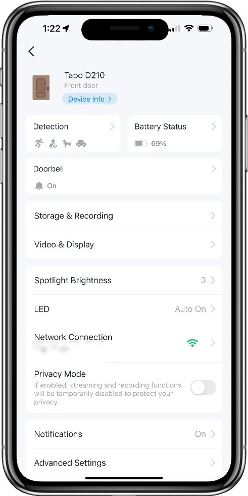 Tapo D210 Video Doorbell Review